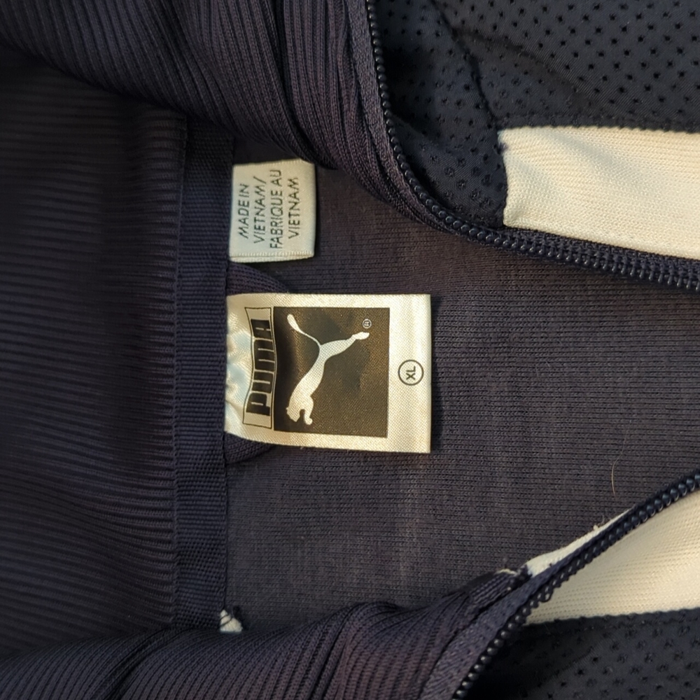 Euc Vintage Early 2000s Puma Track Jacket - Gem